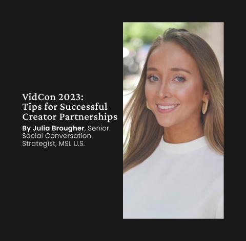 VidCon 2023: Tips for Successful Creator Partnerships | MSL
